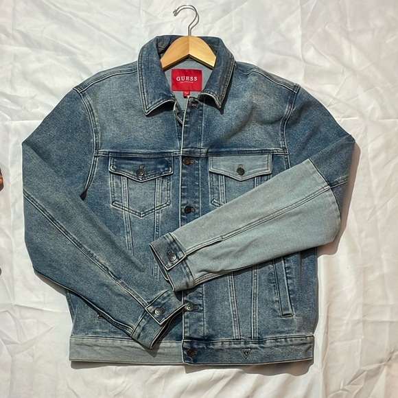 Guess | Jackets & Coats | Guess Blue Denim Jacket | Poshmark